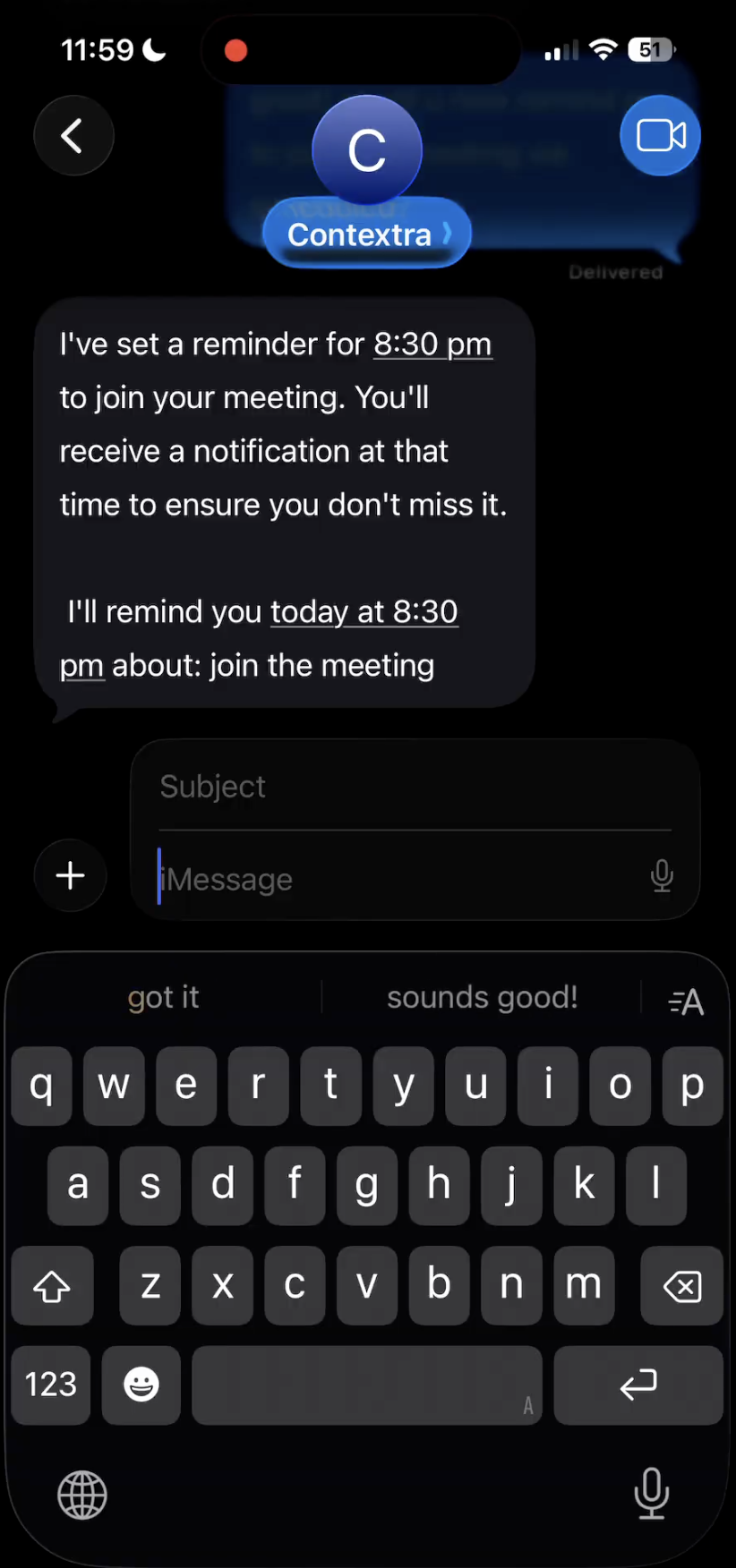 Contextra - Add Intelligence to Your Group Chats